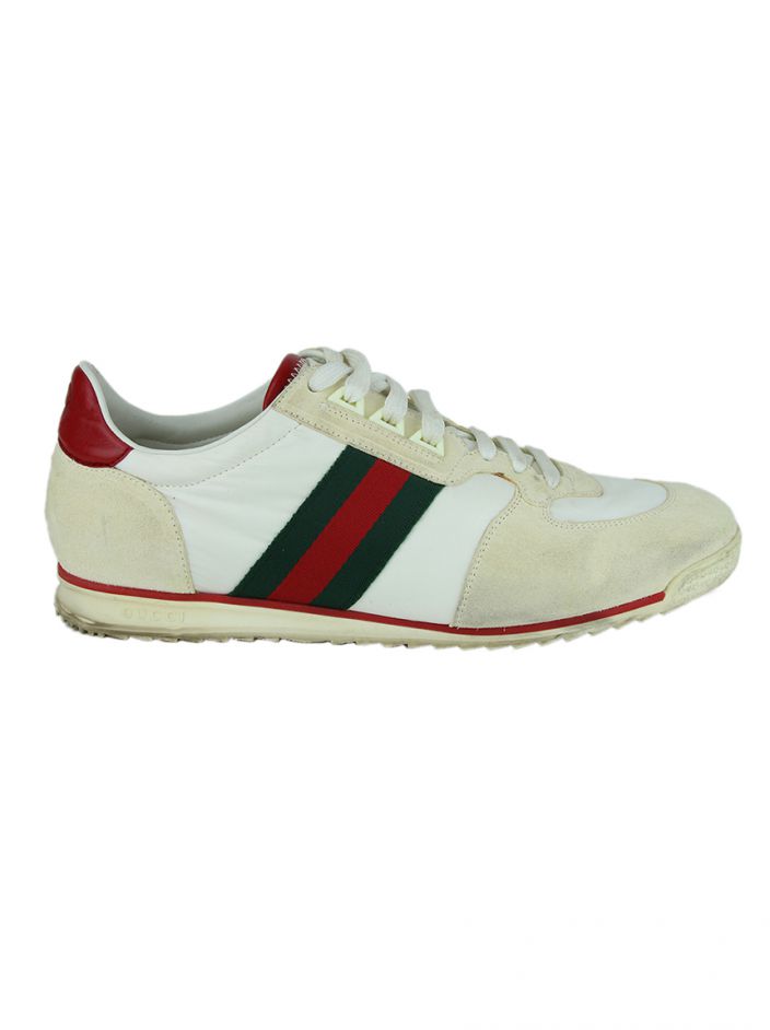 Tênis Gucci Camurça Off-White Masculino Original - V49 | Etiqueta Única