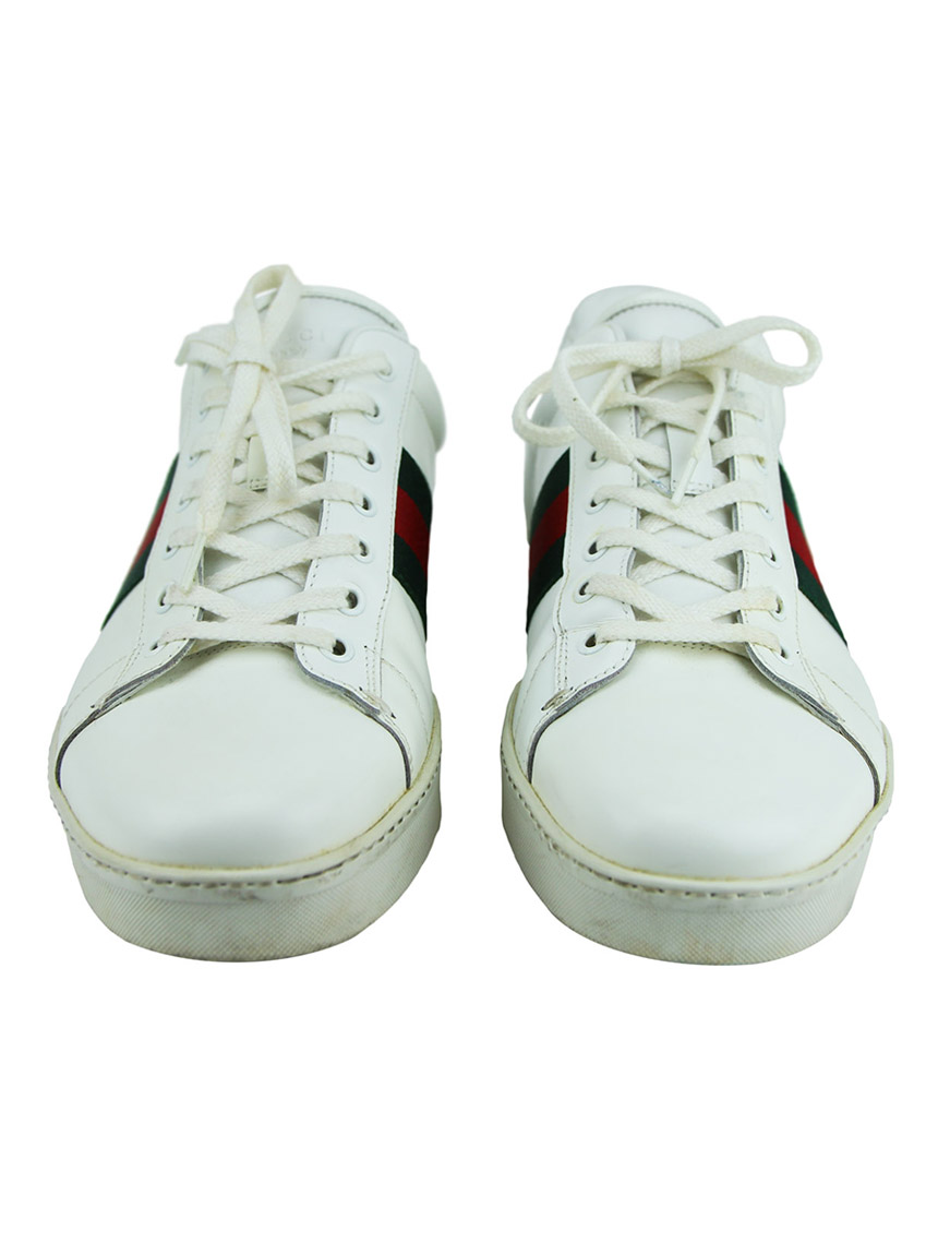 Tênis Gucci Ace Low Top Masculino Original - ASD1 | Etiqueta Única